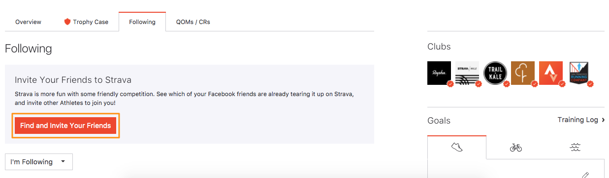 Finding & Inviting Friends to Strava: Website – Strava Support