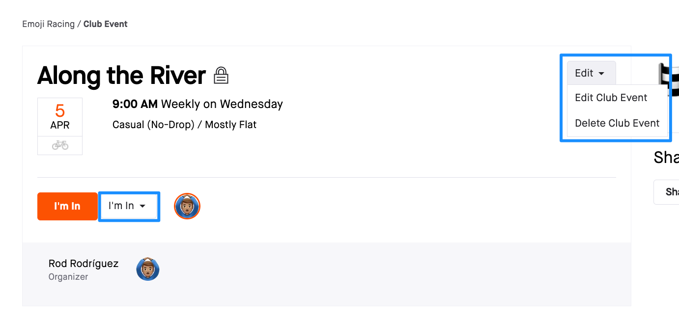 Group Events for Clubs – Strava Support