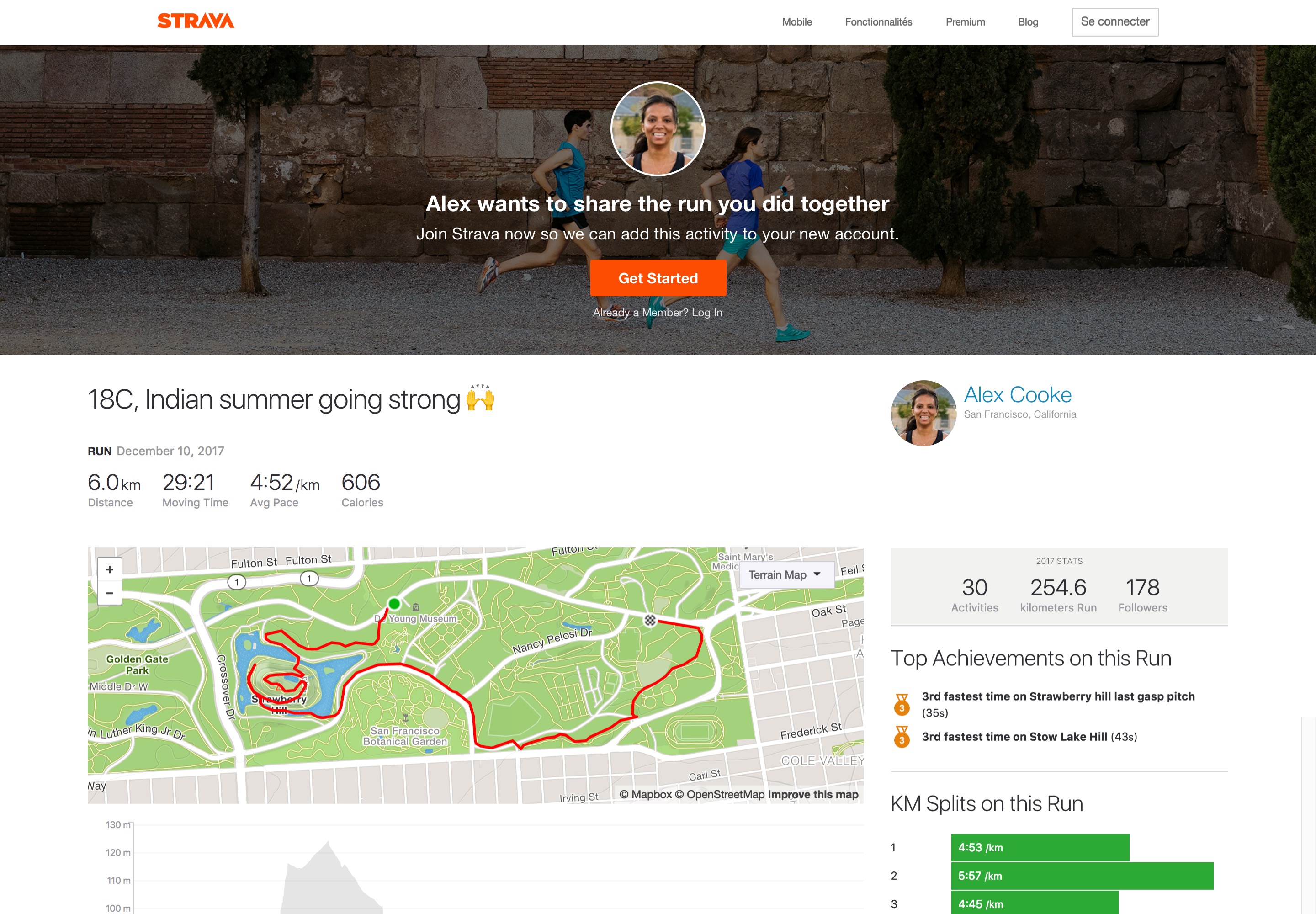 Inviting a Friend to your Activity – Strava Support