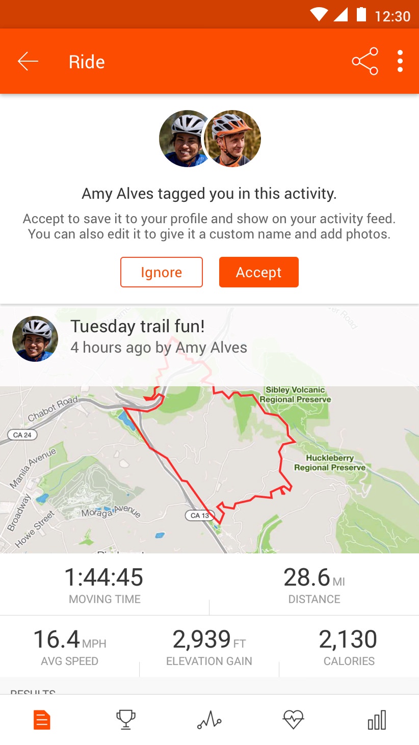 Inviting a Friend to your Activity – Strava Support