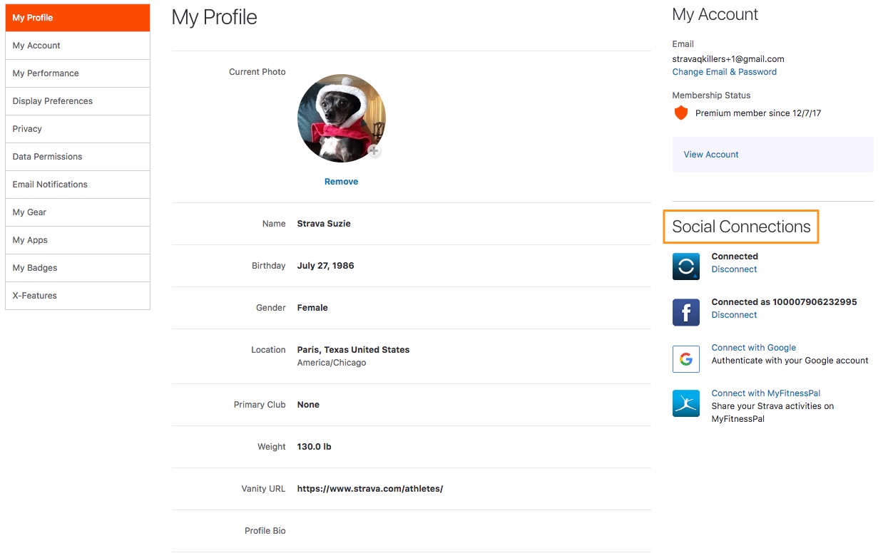 Sharing your Strava Activities – Strava Support