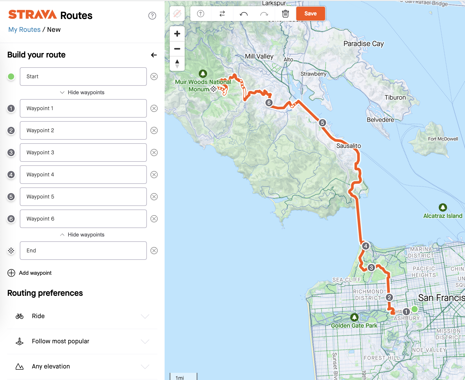 Routes op het web – Strava hulp