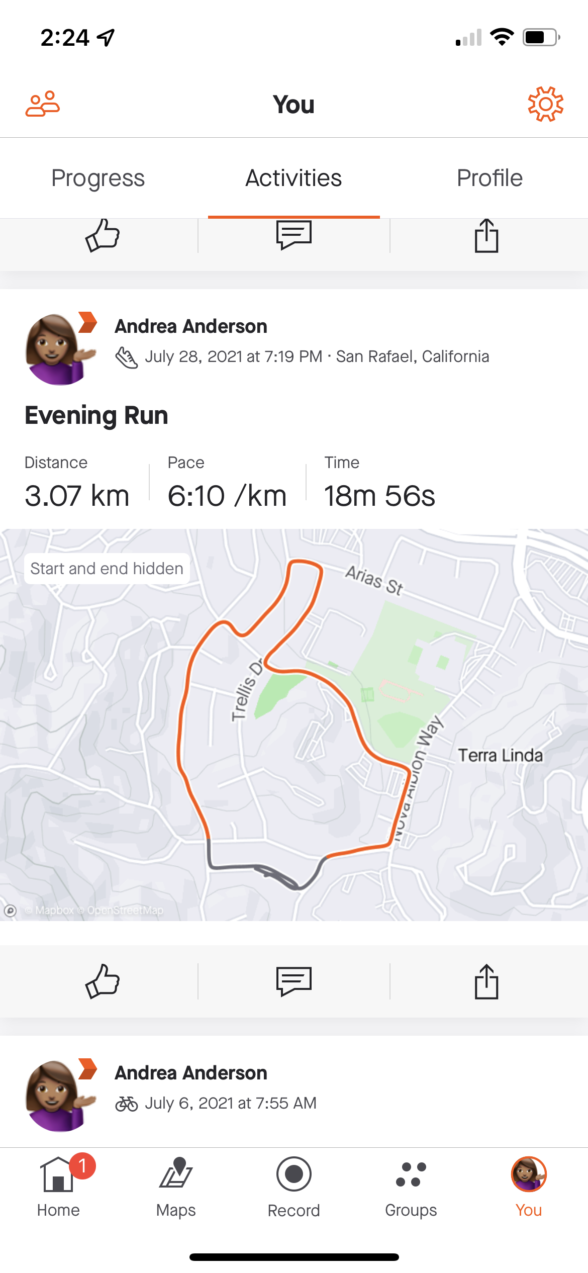 Activity Location – Strava Support